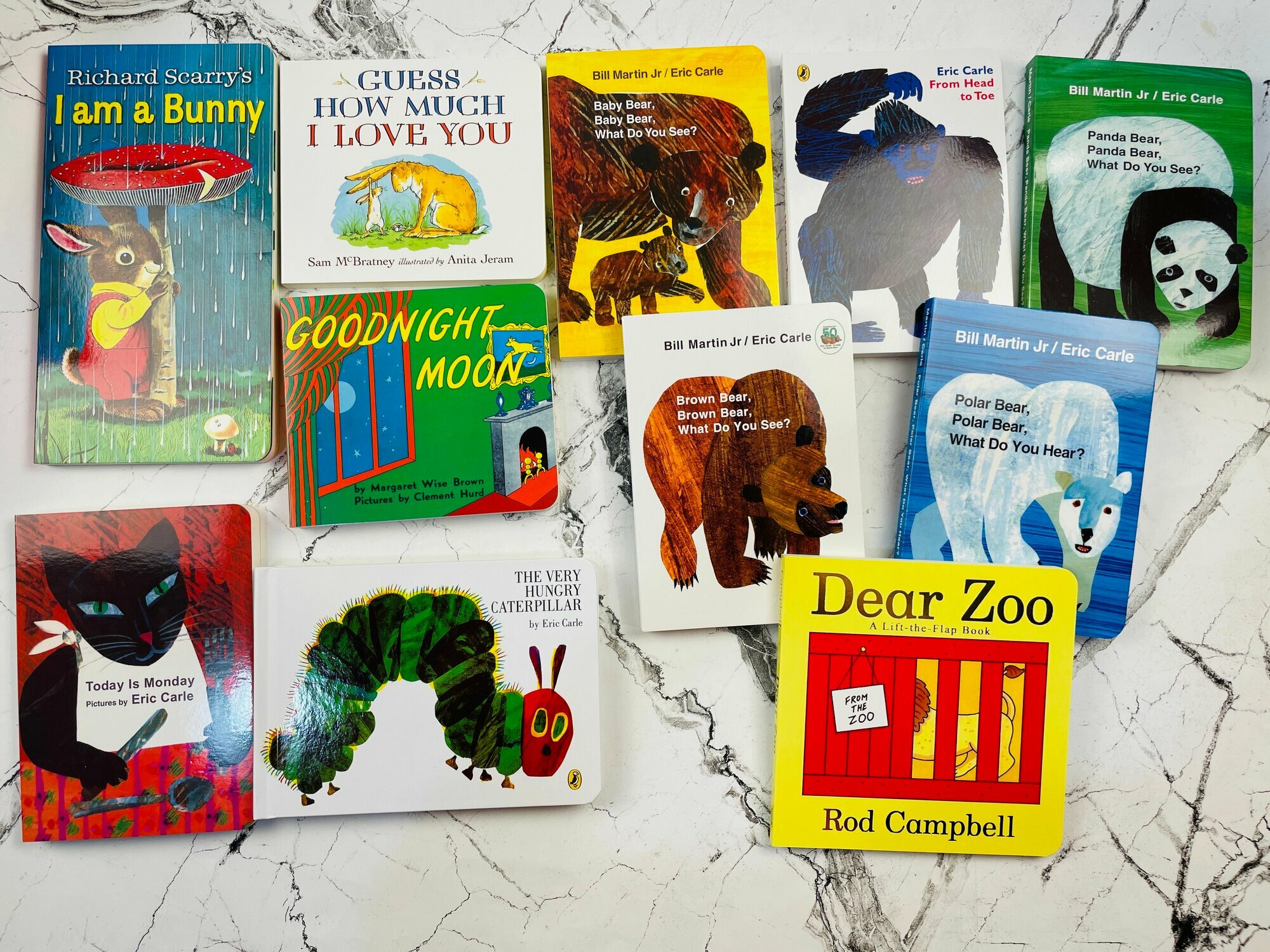 Eric Carle Books Набор 11 книг (board books), TheBookCorner