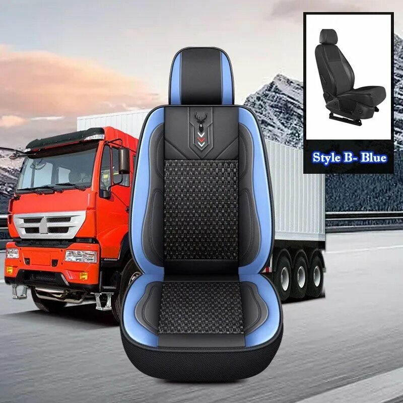 Автомобильный чехол на Передние сиденья, Сиденье водительское, Искусственная кожа, 1 шт.