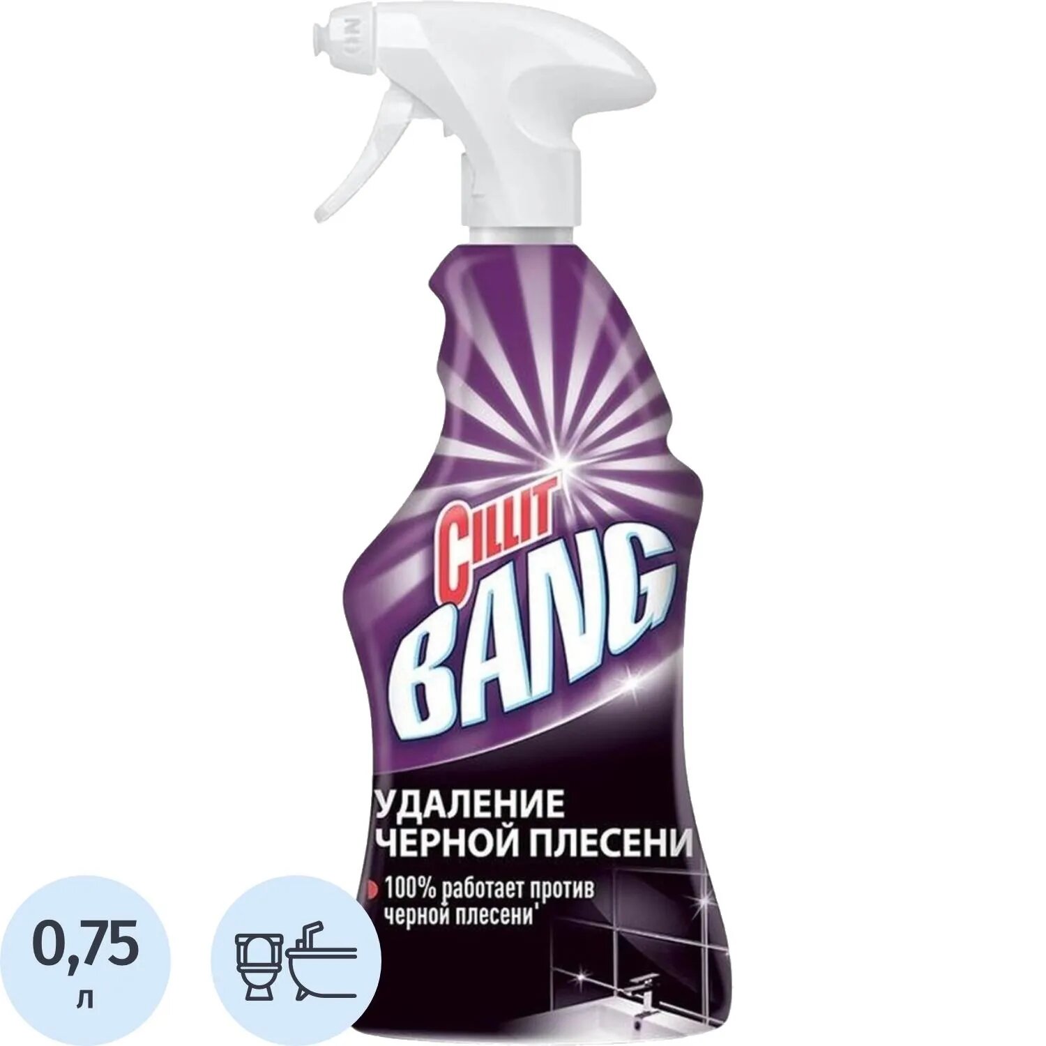 Средство для сантехники CILLIT BANG Черная Плесень 750мл (с курком)