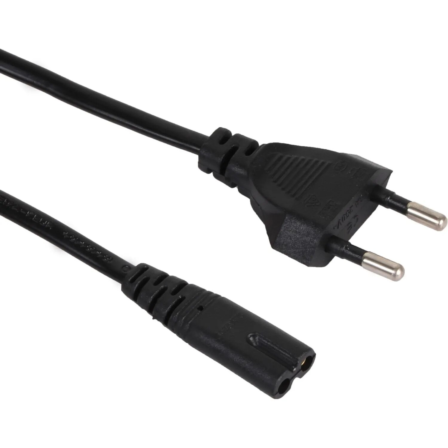 Кабель для аудио-видео IEC-320-C7, 2-pin 3m , черный, iOpen