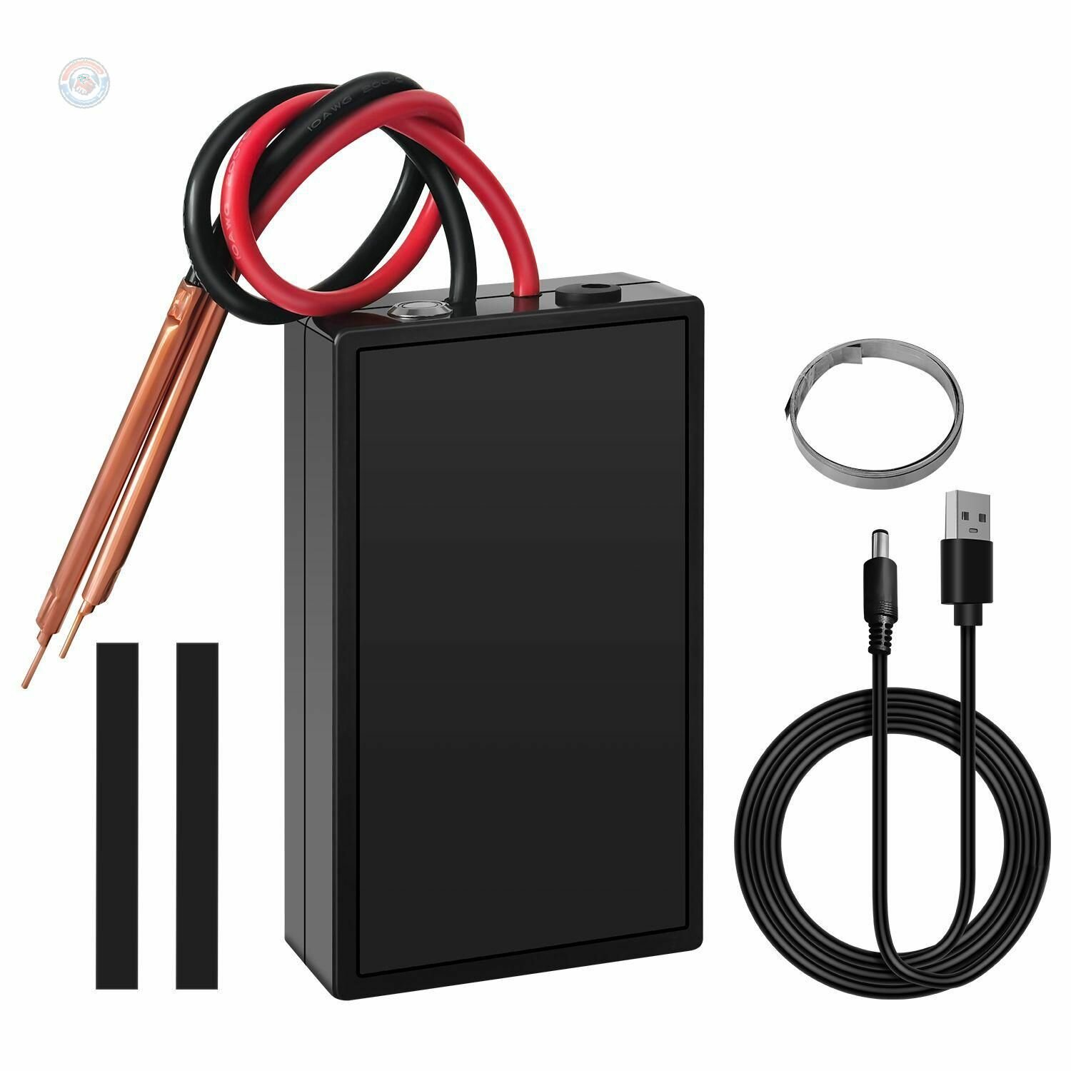 Портативный точечный сварочный аппарат для аккумуляторов 18650, карманный сварочник с 6 уровнями мощности и литиевой батареей, точечная сварка никелевых листов 0,1-0,15 мм