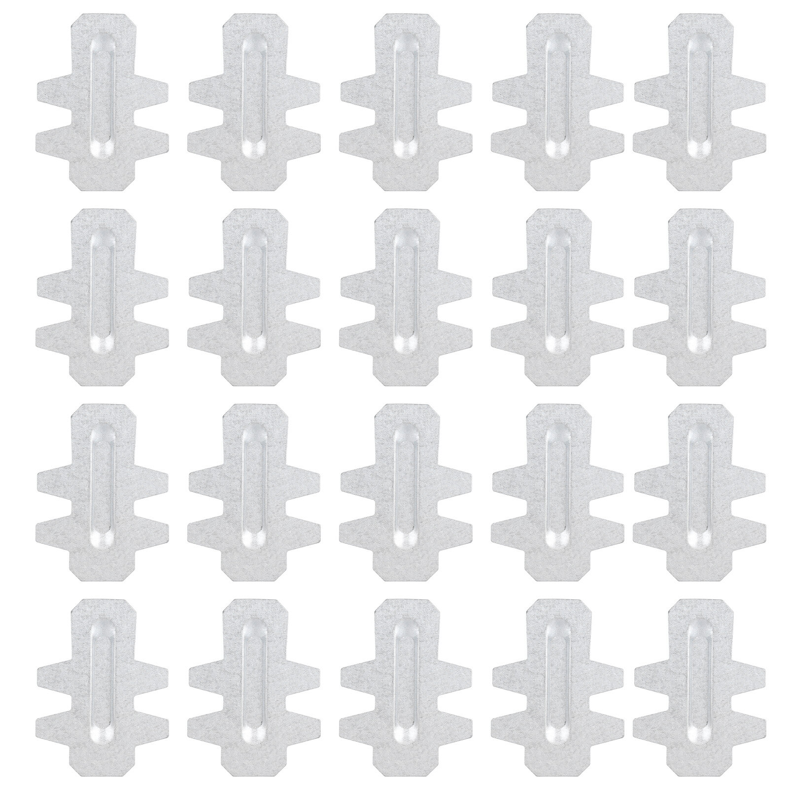 20 шт. карт для клеток кроликов из оцинкованного листового железа, кормушка для клетки кролика, фермерское оборудование