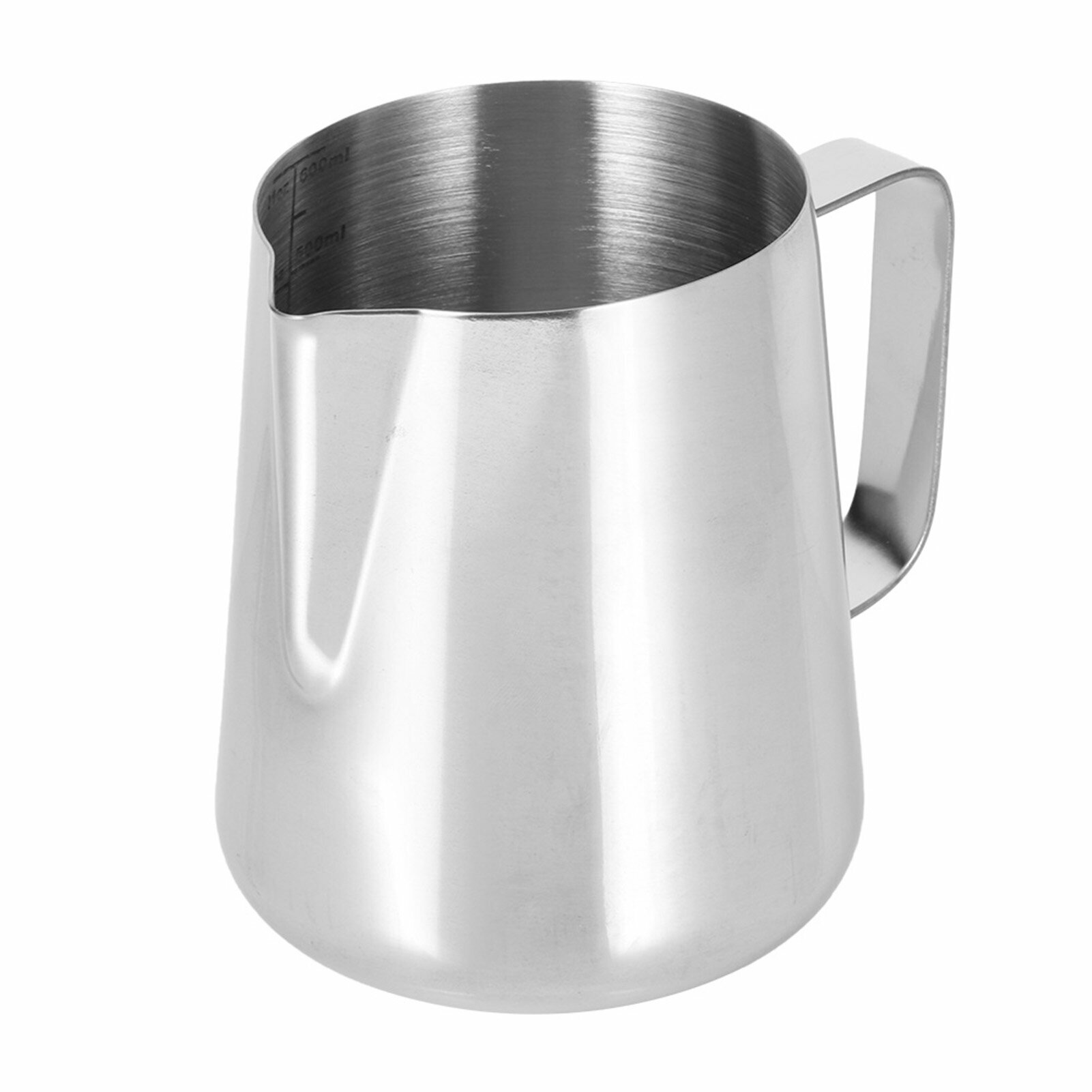 Кувшин для вспенивания молока из нержавеющей стали, кофейная чашка со шкалой Latte Art для Latte Art600ml
