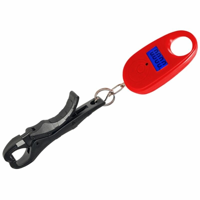 Электронные весы + рыбный контроллер-красный