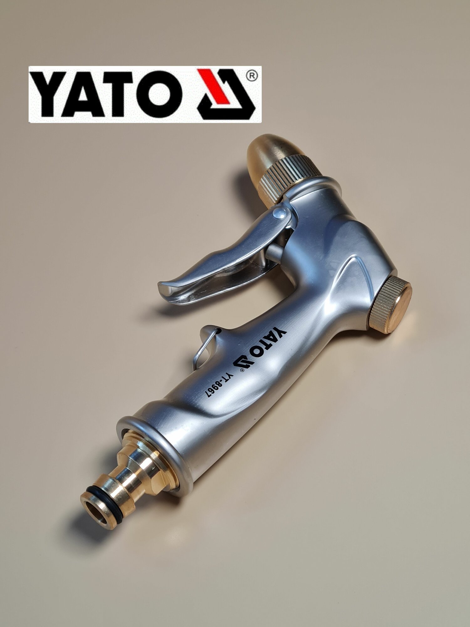 Пистолет распылитель металлический, YATO YT-8967-12