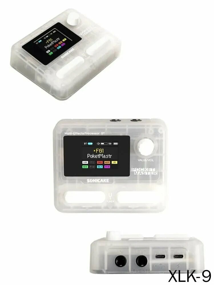 Гитарный усилитель sonicake qme-10bk pocket master; с ir моделированием кабинета и выходом на наушники; портативный усилитель для гитары и баса; для дома, репетиций и улицы