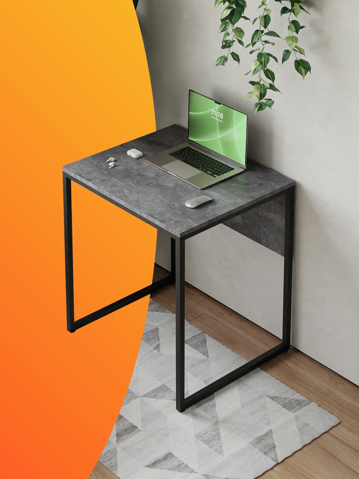 Стол компьютерный письменный для ноутбука 70х60х75 см