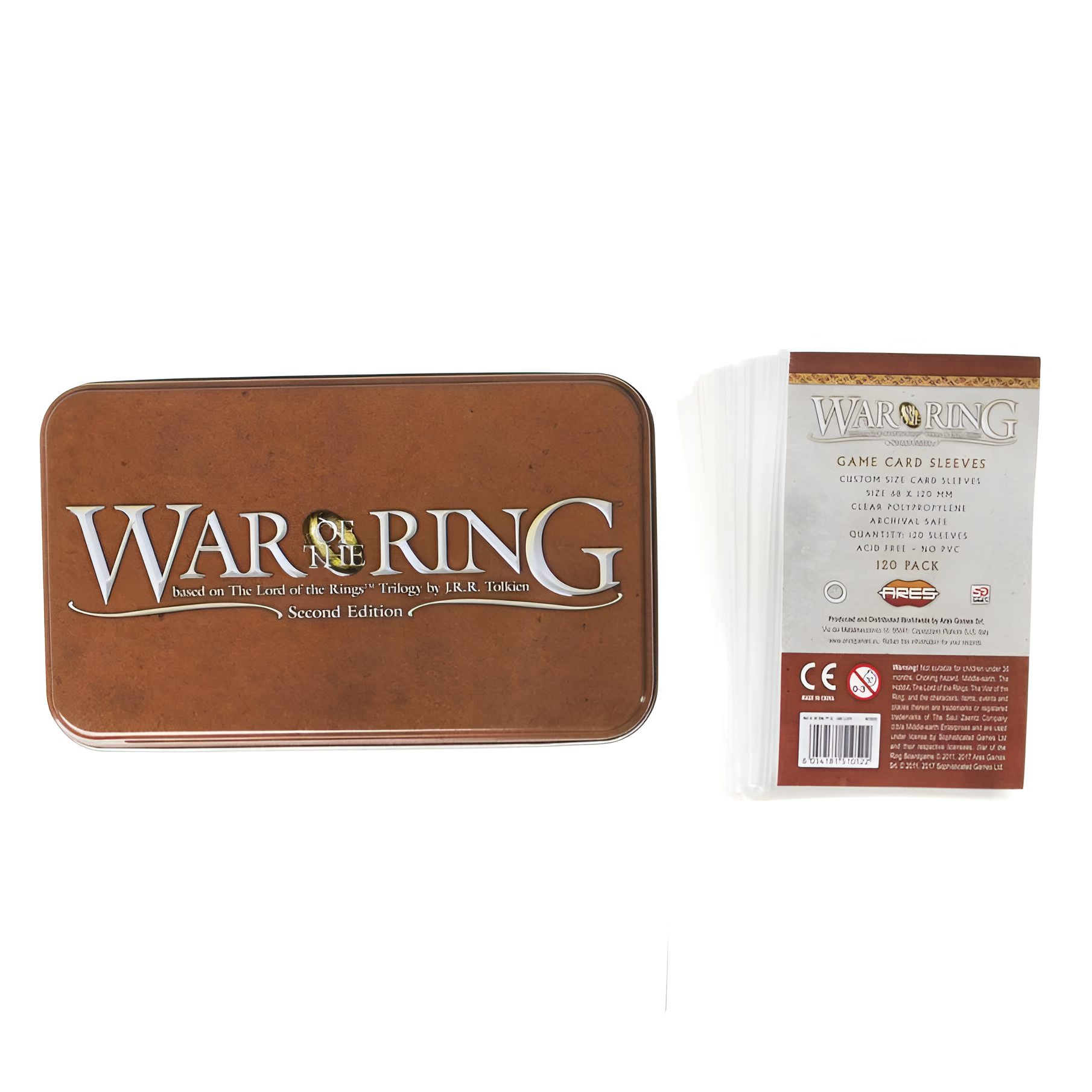 Протекторы для Настольной Игры "Война Кольца" Теоден 68 х 120 мм