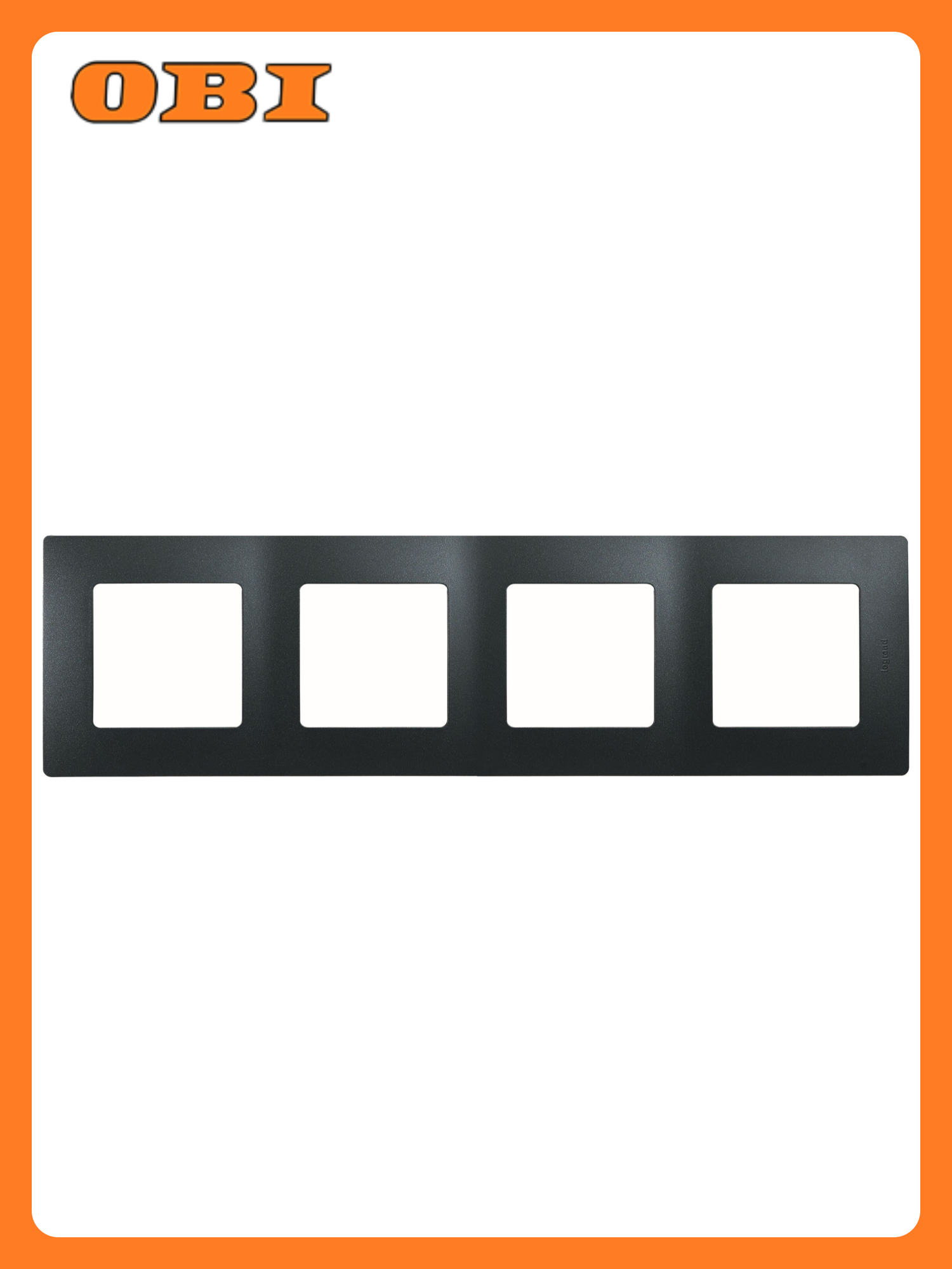 Рамка Legrand Etika 672584