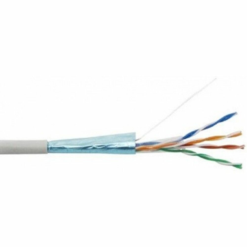 Proconnect (01-0142-3-50) Кабель витая пара FTP 24AWG CCA CAT5e PVC серый 4 пары (50м)
