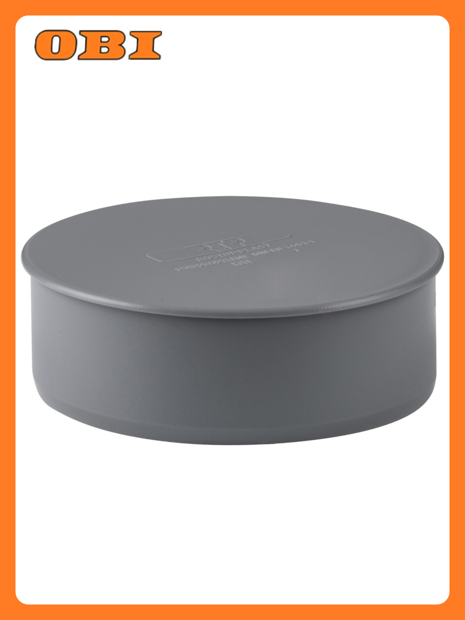 Заглушка ВК ПП 110, серый, RTP