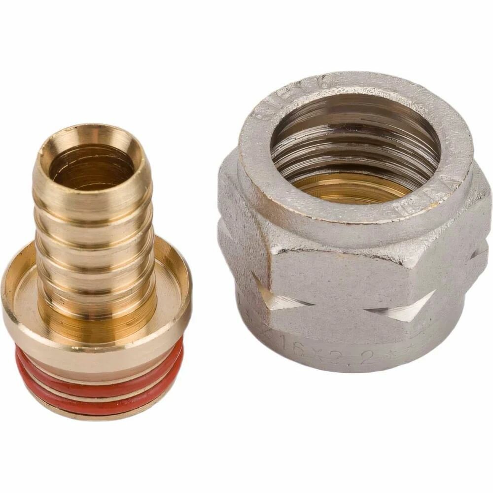 Коллекторный обжимной соединитель для полимерной PEX-трубы Valtec VTc.709. N.1622