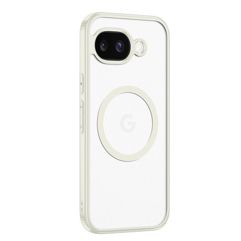 Чехол Для Google Pixel 10A/Гугл Пиксель 10A, soft touch, чехол-кардиомонитор, поликарбонат (PC), защита камеры, ударопрочный, усиленные углы, Google, Google Pixel 10A, white,