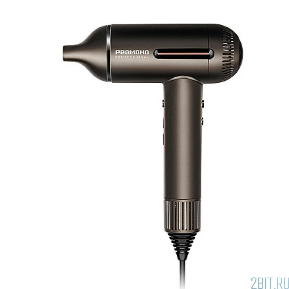 Фен Редмонд HD1700 1500Вт серый/коричневый