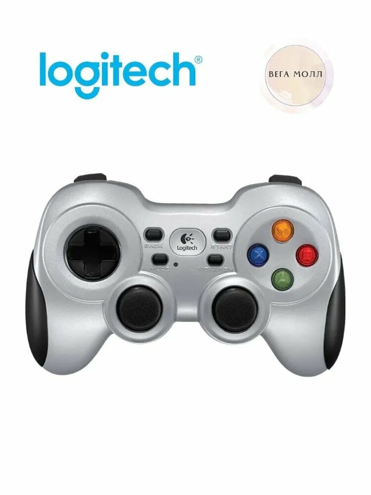 Logitech G Геймпад F710, Bluetooth, светло-серый