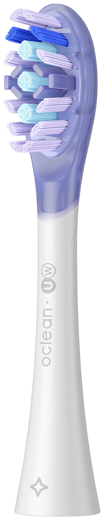 Насадки для электрических зубных щеток Oclean X Ultra UW03 2 шт белый
