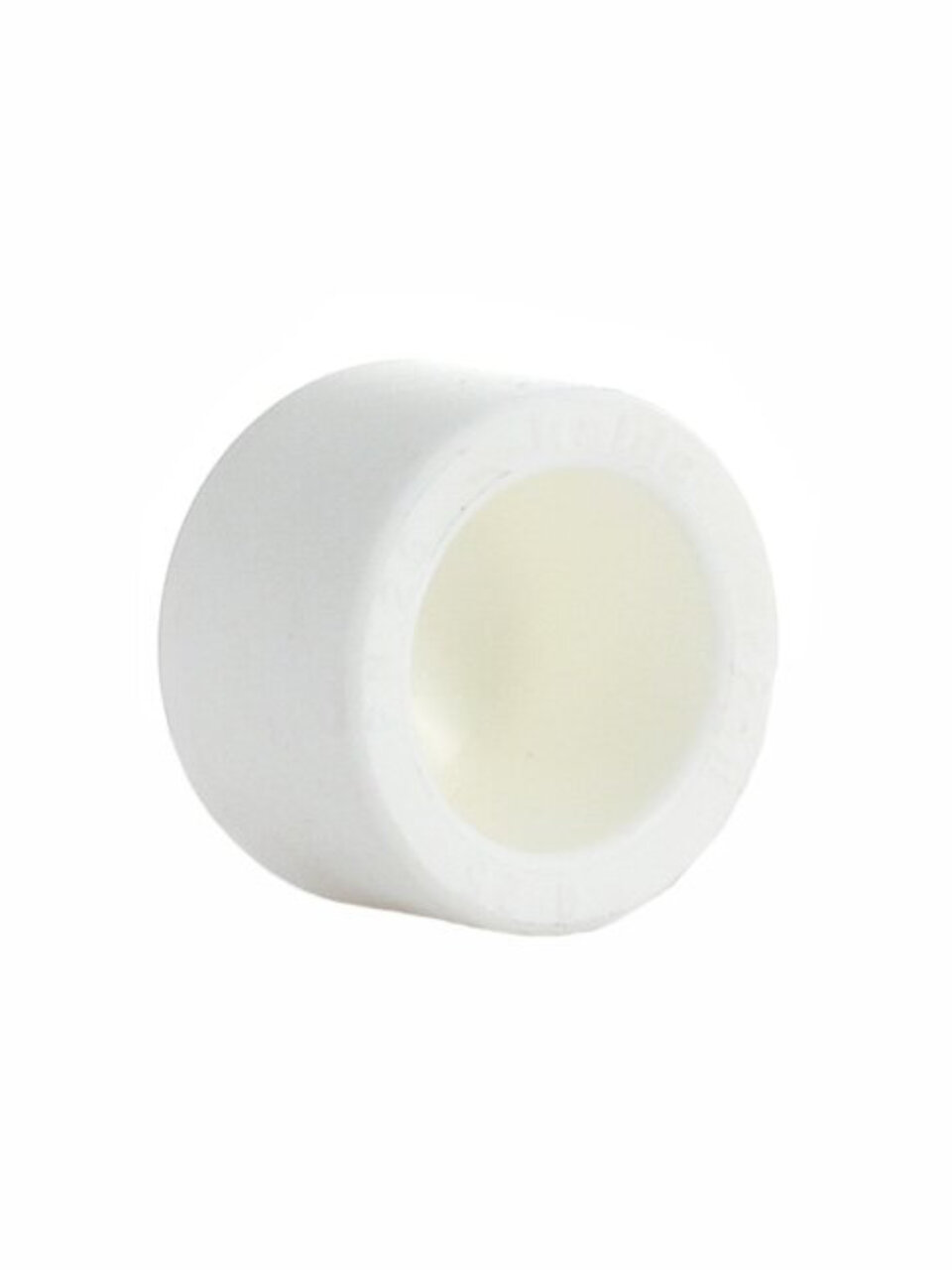 Заглушка полипропиленовая d40 мм РосТурПласт белая для труб, Россия