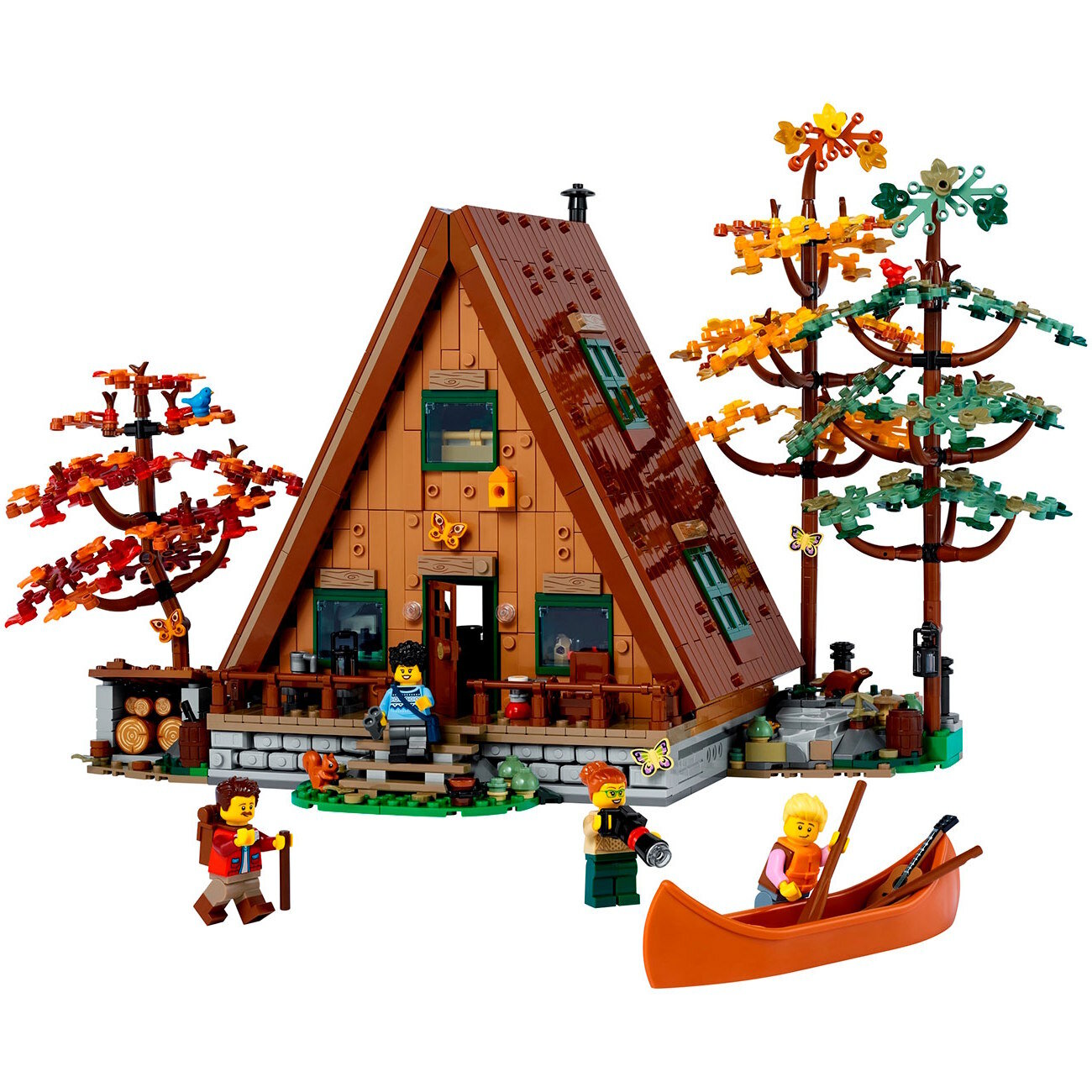 Конструктор LEGO 21338 Ideas, A-Frame Cabin (Сельский домик)