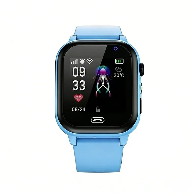 Lenovo 2026 Новые детские умные часы 5G GPS Blue