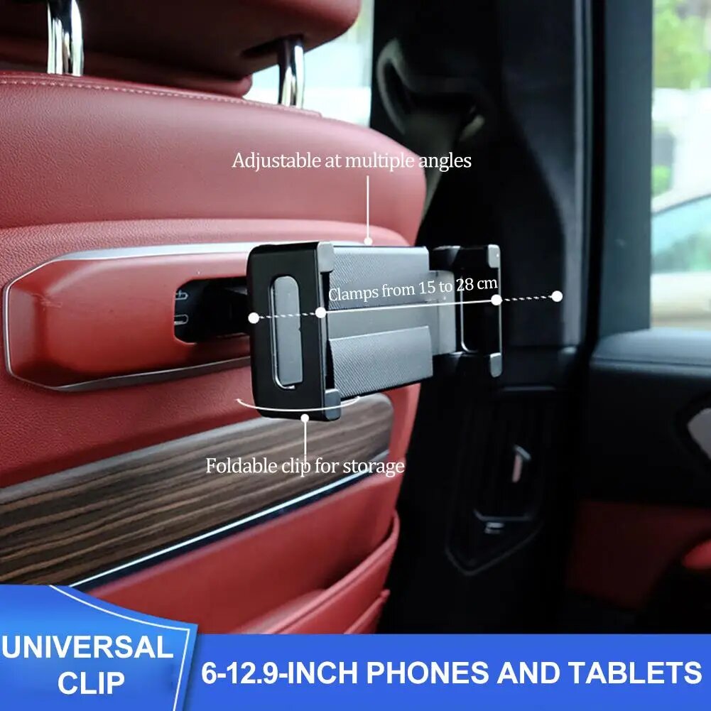 Автомобильный держатель для BMW IX I5 G60 G05 G06 G61X3 X5 X6 5 Series 7 Series 2025 G45 Автомобильный мультимедийный держатель на заднем сиденье для телефона IPad B