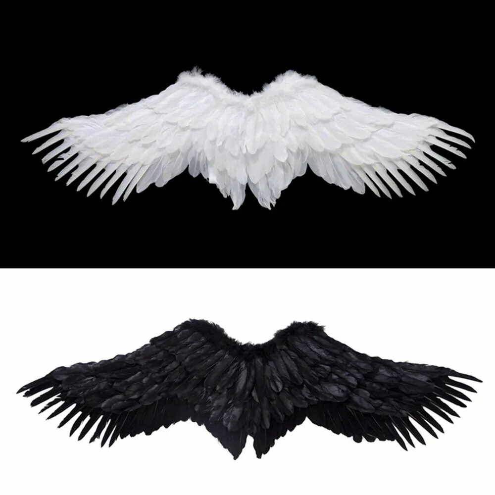 Аксессуары Для Костюмов, Крылья Ангела И Дьявола, Для Праздника, 1 Набор