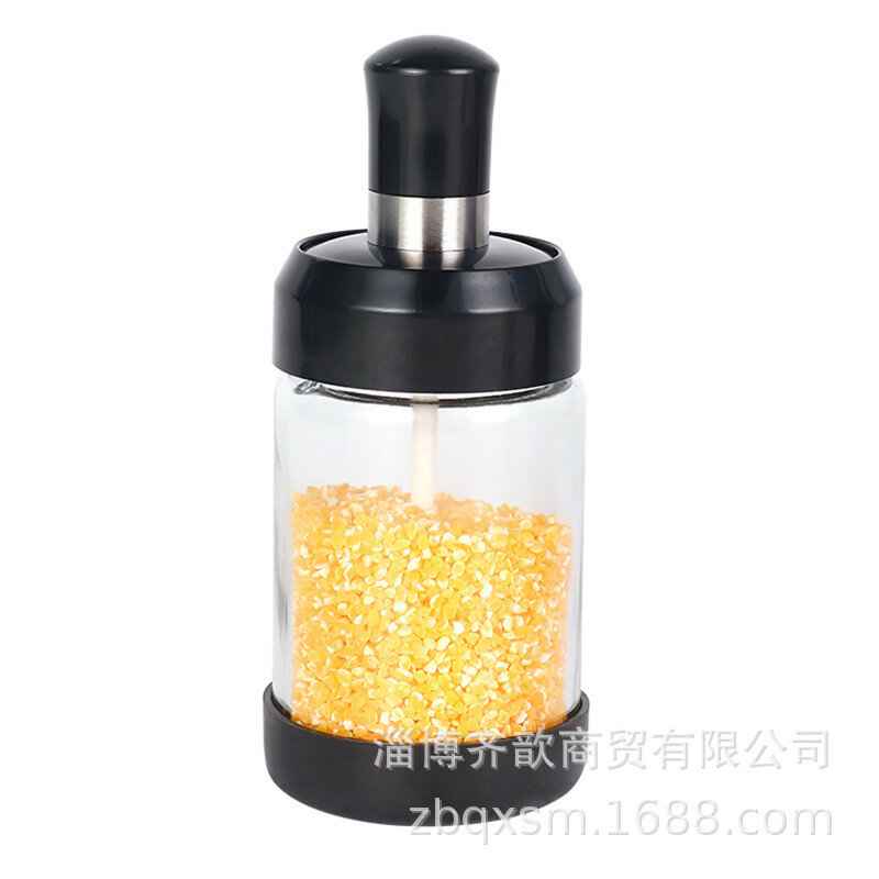 Крышка ложки Интегрированный резервуар для приправ Бутылка для масляной щетки Бутылка для меда Бутылка для приправ