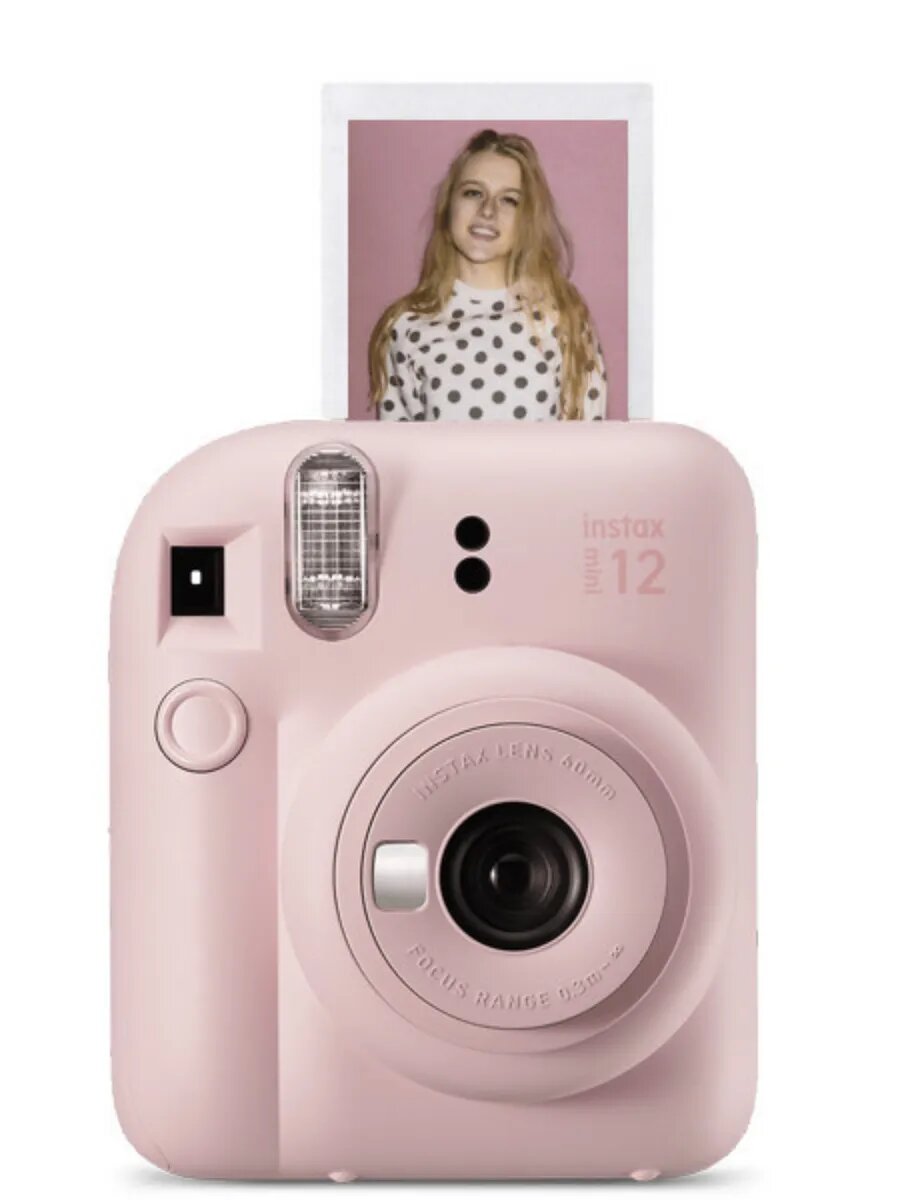 Instax Mini 12 Blossom Pink (розовый)