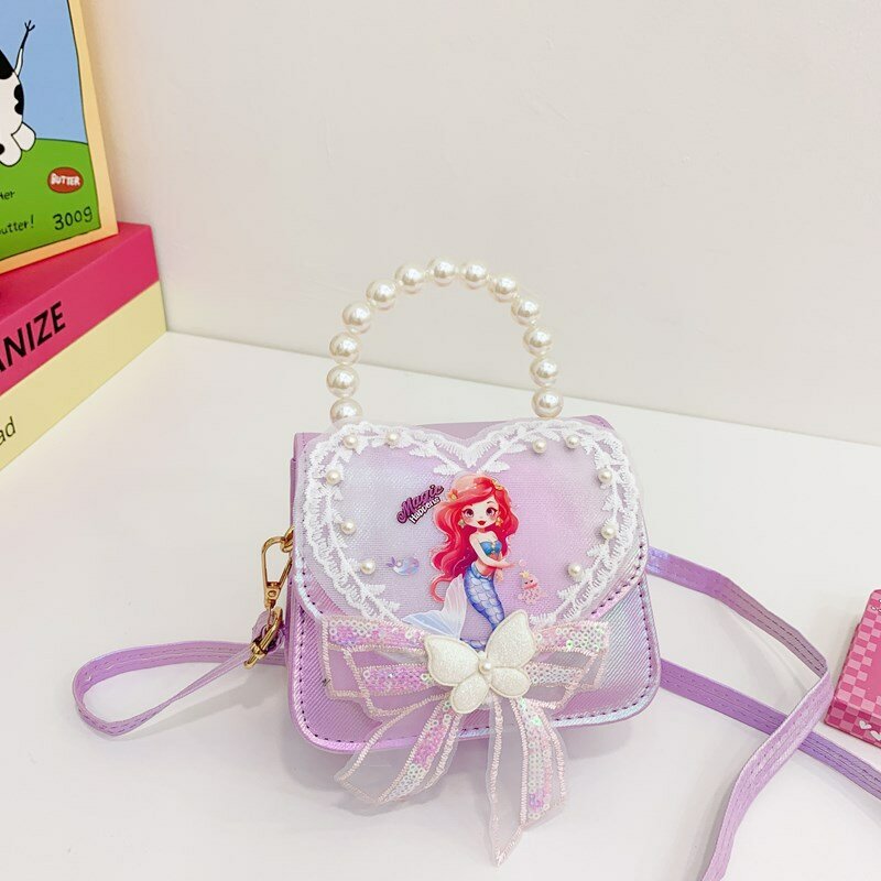 Кросс-бордер оптовая сумка через плечо для девочки Айши, модная жемчужная сумка этого года, корейская версия детской сумки через плечо