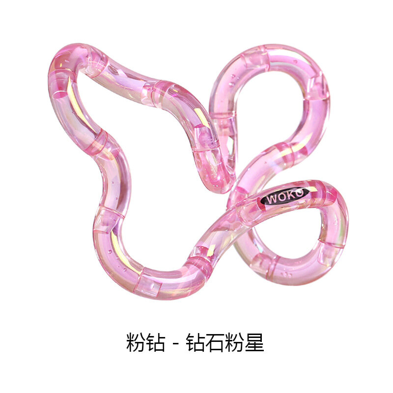 Игрушка WOKO Twisty с драгоценными камнями для фокуса, тревоги, зависимости, терапии для пальцев, бесконечная игрушка для снятия стресса