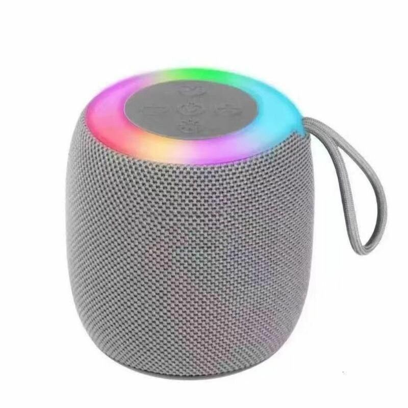 Уличная колонка с поддержкой Bluetooth, длительное время работы, беспроводная для дома и путешествий, Серый