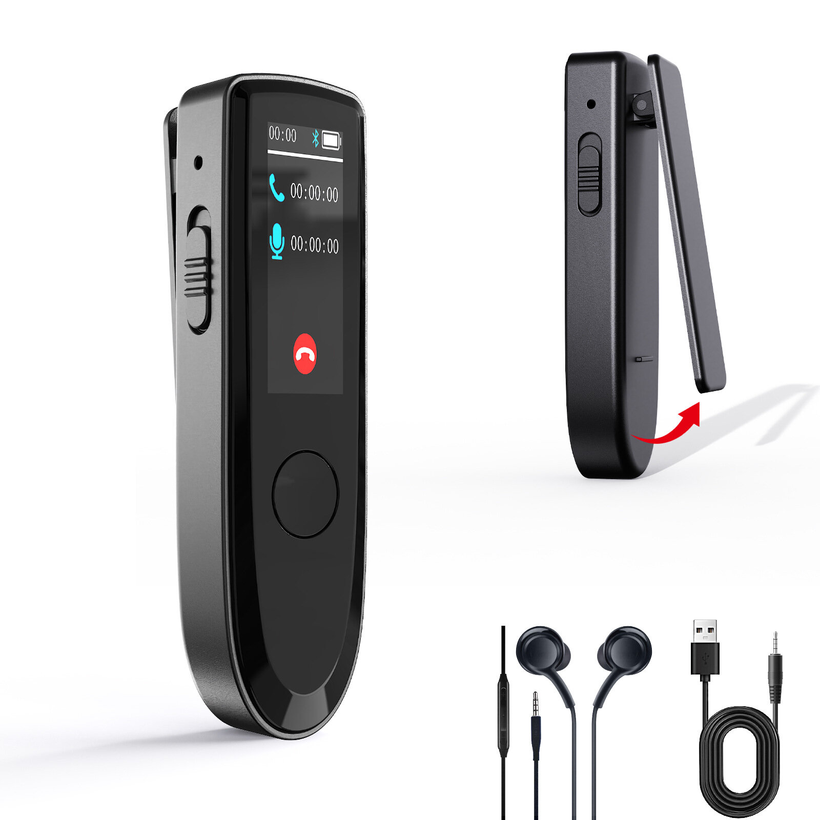 Специально разработан для портативных диктофонов, компактный и удобный для студентов, посещающих занятия и деловые встречи, интеллектуальная ручка для записи голоса.