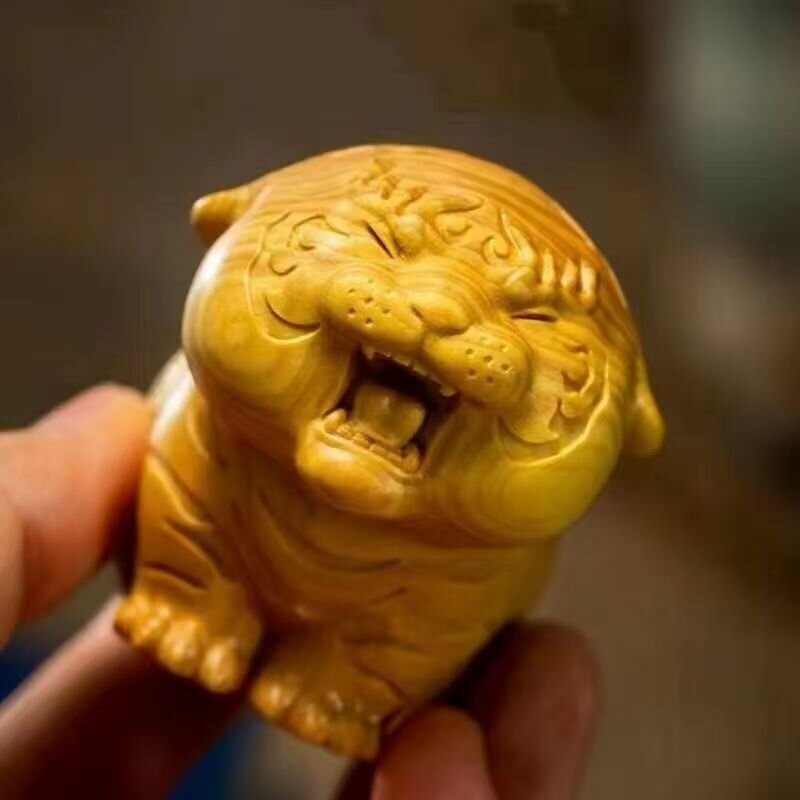 Фигурка для чайной церемонии «Тигренок», ручная работа, декор