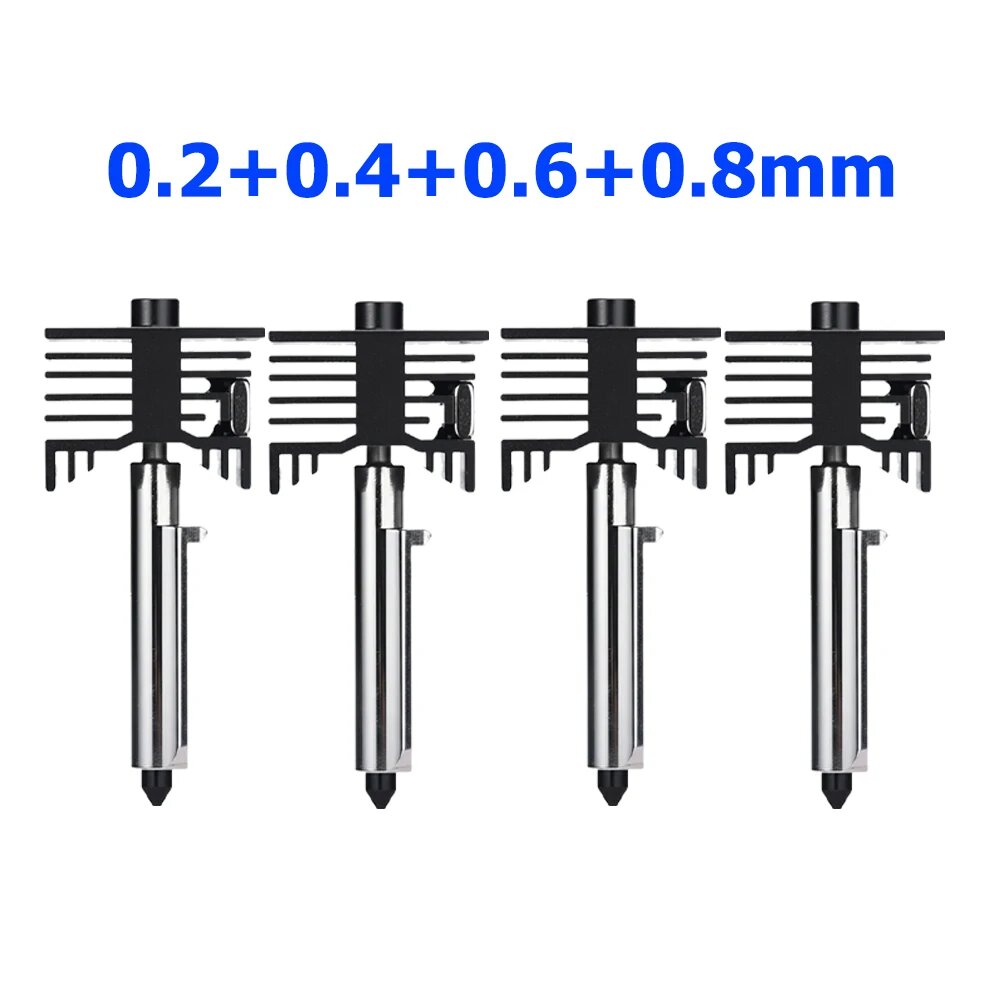 Hotend Kit для Bambu Lab P2S 0.2+0.4+0.6+0.8 мм, Цвет: Hotend-2468