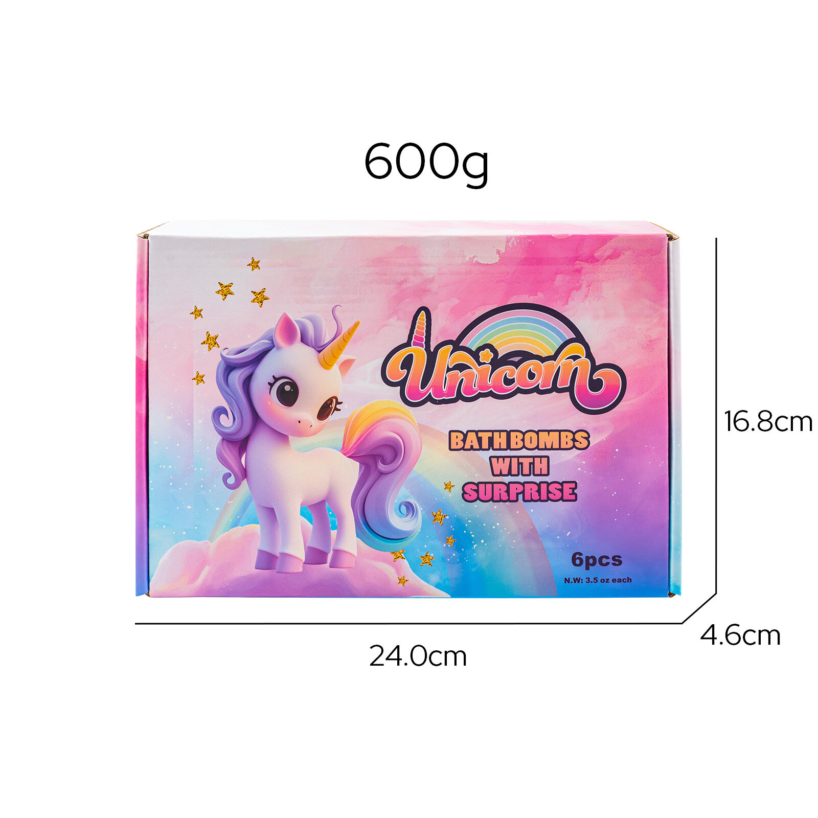 Горячие продажи на Amazon: радужная бомбочка для ванны, эфирное масло, пузырьковая ванна, шарик для ванны, игрушка единорога для детей, соль для ванны оптом
