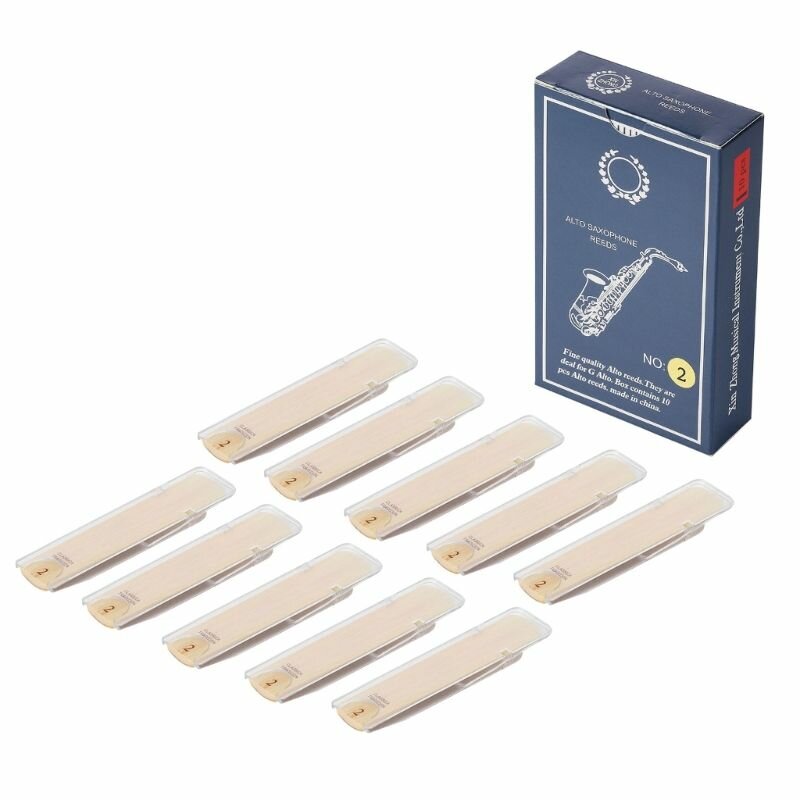 10 шт. Дудки для альт-саксофона Eb, силы 1.0/1.5/2.0/2.5/3.0/3.5, деревянные, запчасти и аксессуары для духовых инструментов