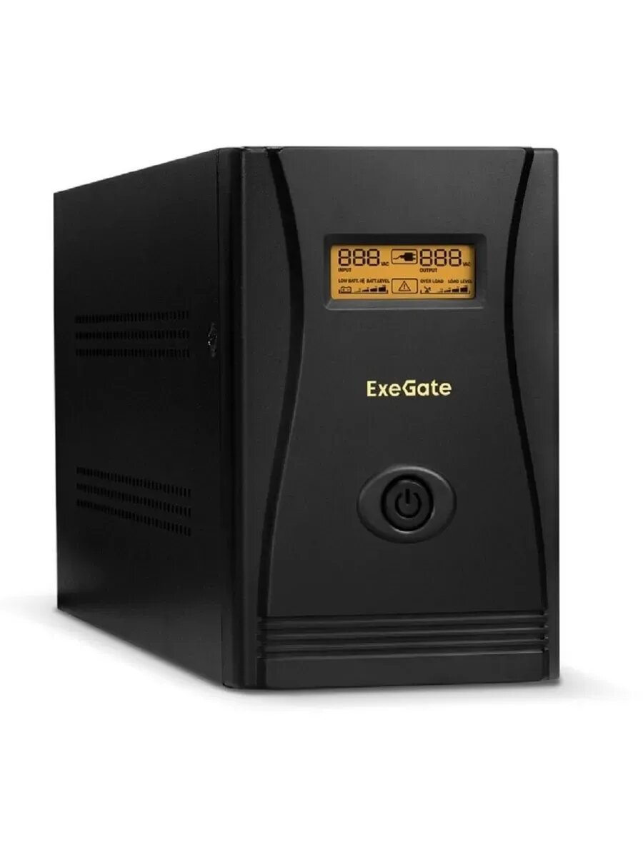 Блок бесперебойного питания ExeGate "SpecialPro", LCD, AVR, RJ EX292635, 2200Вт, 170-275В, 50-60Гц