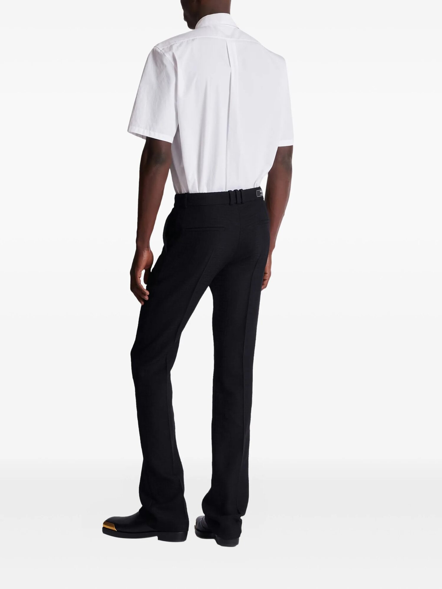 Брюки BALMAIN, размер 46, черный — фото 1