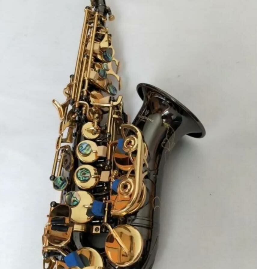 Yanagisawa S-991 B Сопрано-саксофон Solo B Золотая чёрный краска