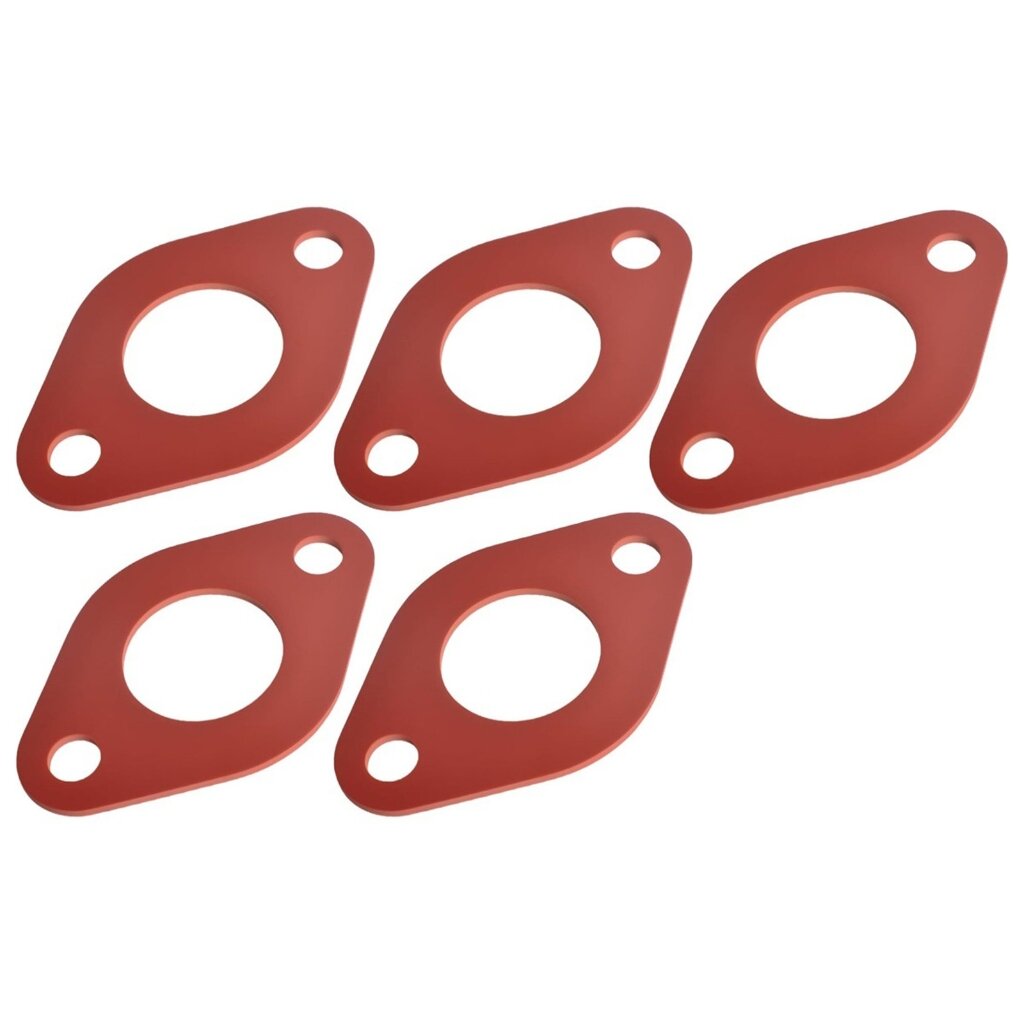 5ШТ циркуляционный насос с фланцевой прокладкой изнашиваемые детали циркуляционного насоса силиконовые красные аксессуары для насосов