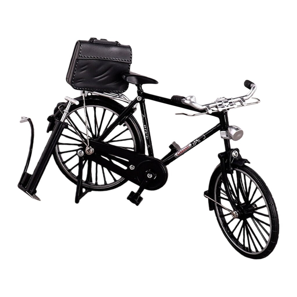 Декоративная скульптура велосипеда Миниатюрная модель велосипеда Фигурки железных Велосипедов Орнамент