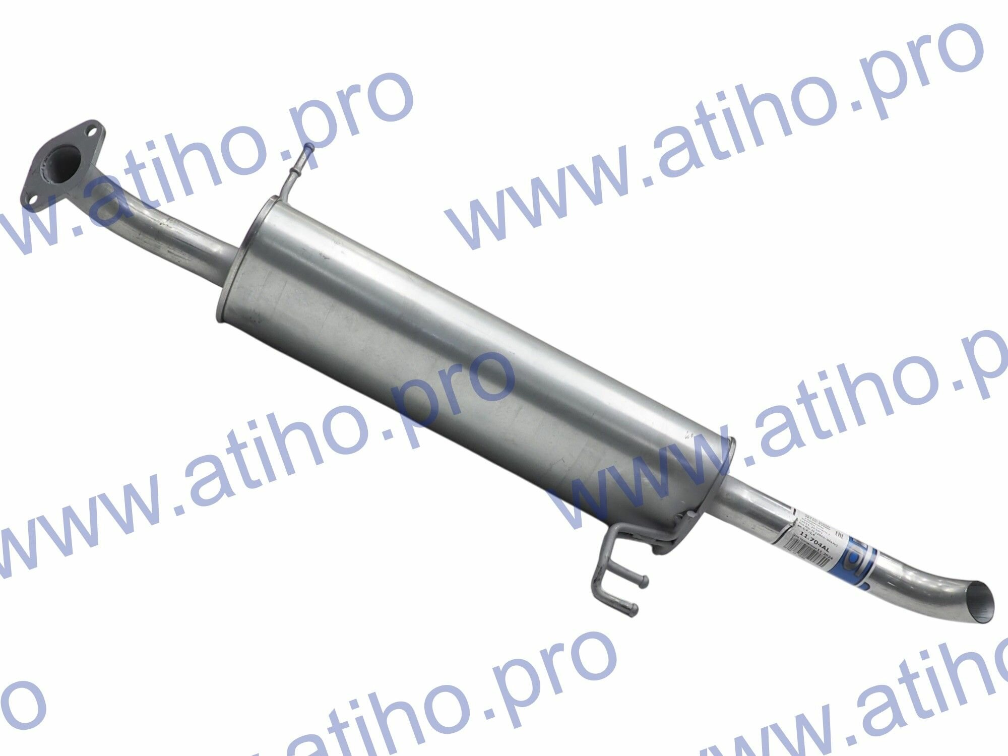 Глушитель Atiho для а/м Hyundai Solaris 1 (2011-2016г), Kia Rio 2 (2011-2017г), дв. 1.4, 1.6 седан