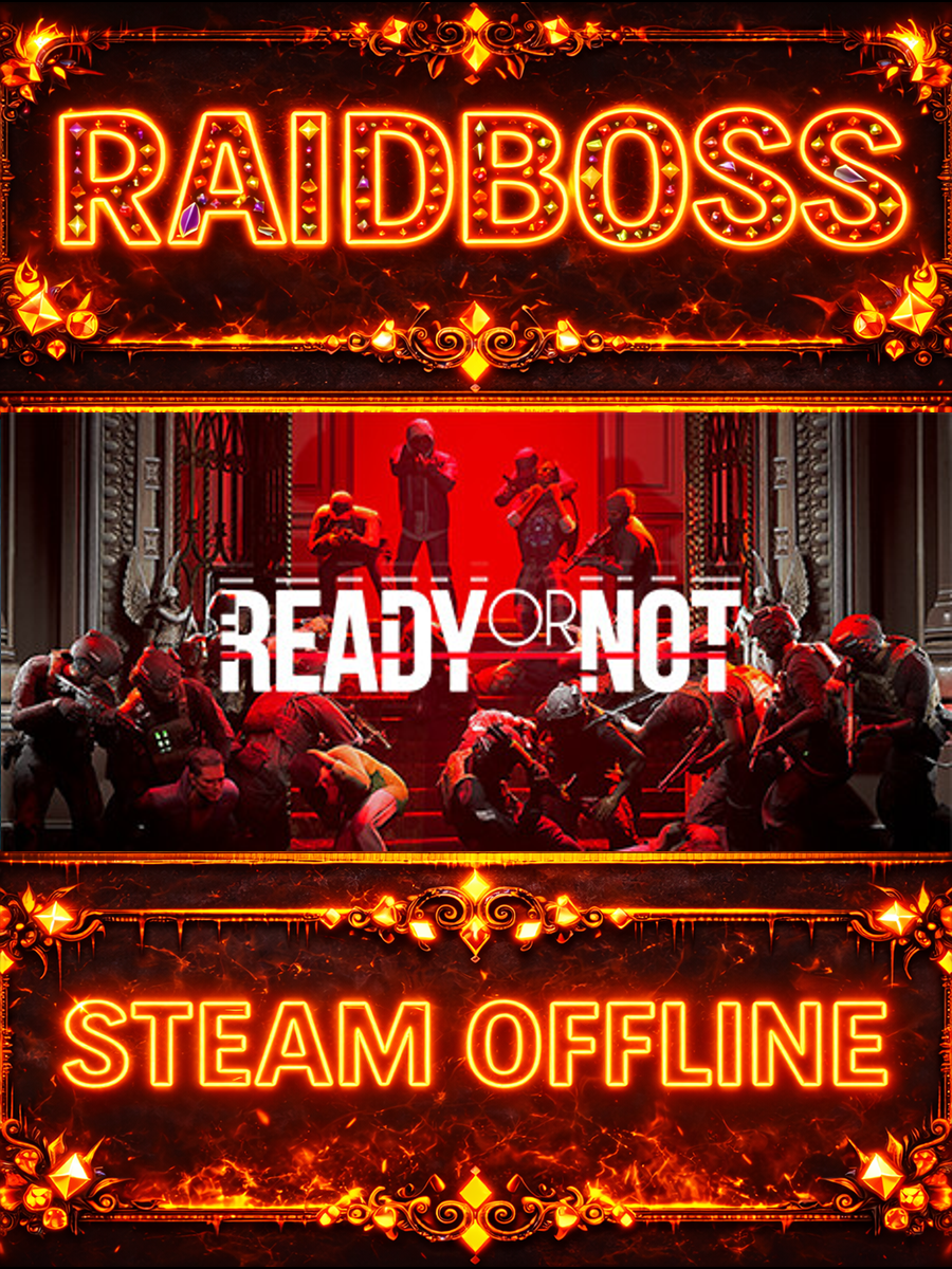 READY OR NOT игра на аккаунте для ПК с OFF активацией для Steam (PC) РФ + СНГ