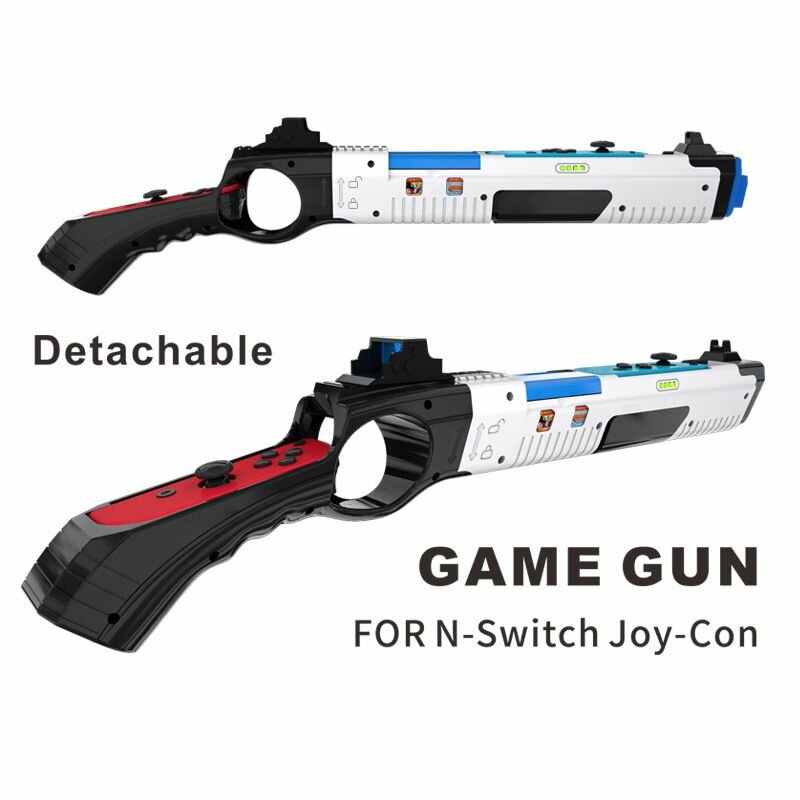 Нинтендо свитч Принадлежности для пистолета, Nintendo Switch, Подходит для игр-стрелялок, Захватывающий опыт,1 шт.