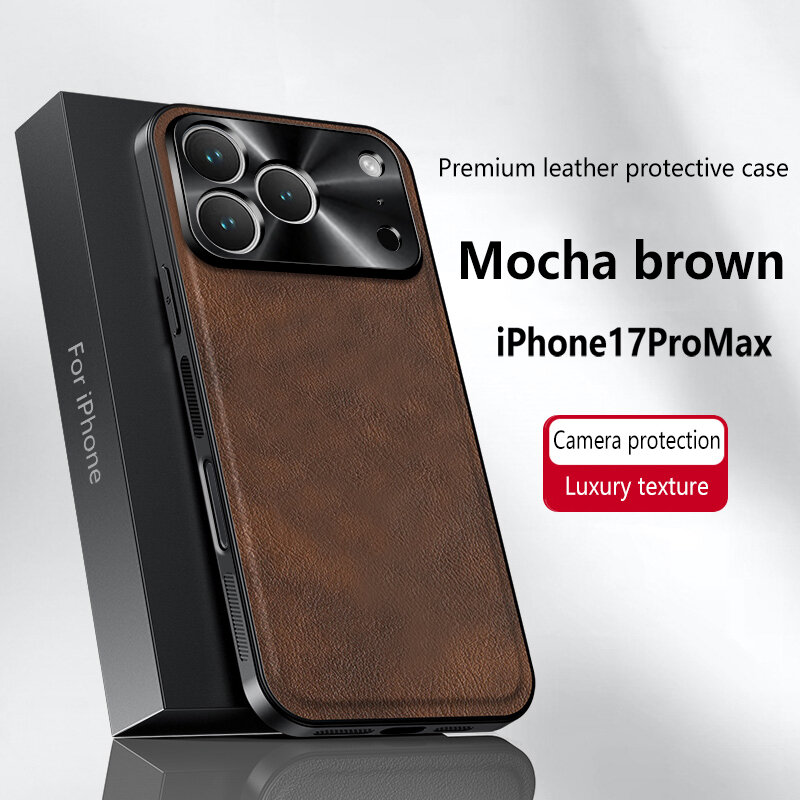 Чехол для Apple iPhone 17 Pro Max / Айфон 17 Про Макс, soft touch, чехол-кардиомонитор, искусственная кожа, поликарбонат (PC), защита камеры, ударопрочный, усиленные углы, Apple, Apple iPhone 17 Pro Max,