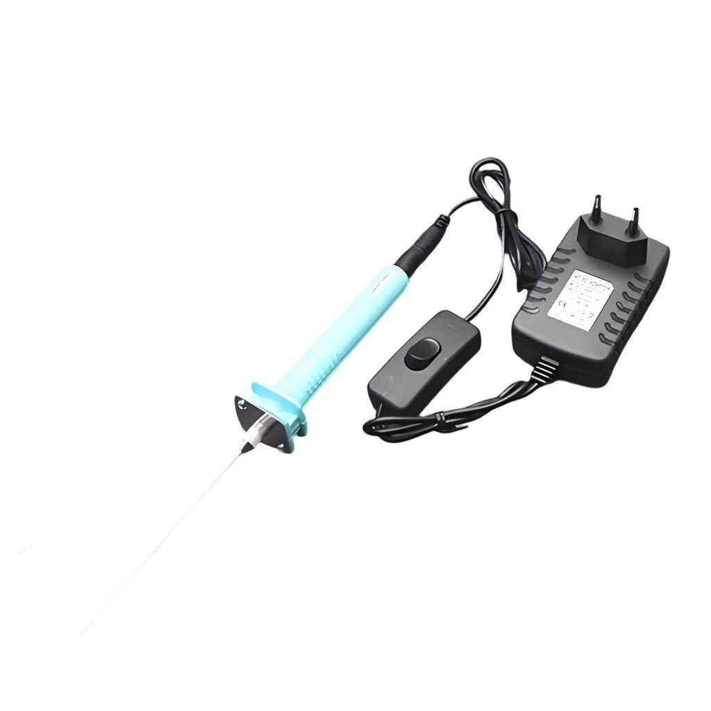 Электрическая Ручка Для резки Пенопласта С Точным Кончиком Иглы Быстрый Нагрев Для Изготовления Пенополистирола Пластика И Резины Европейский источник питания Входит в комплект поставки