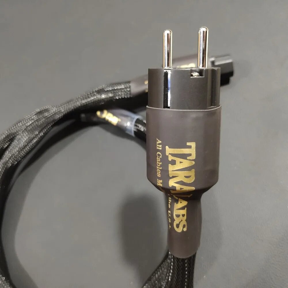 TARA Labs Сетевой кабель питания, 1.5 м, черный