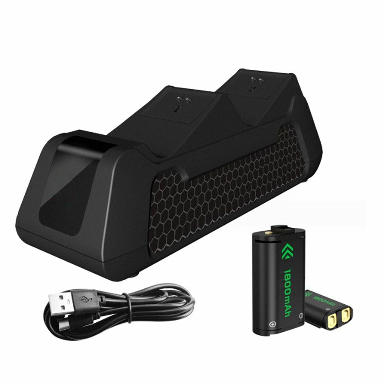 Док-станция для зарядки двух контроллеров Xbox Series S X/One, 1800 мАч