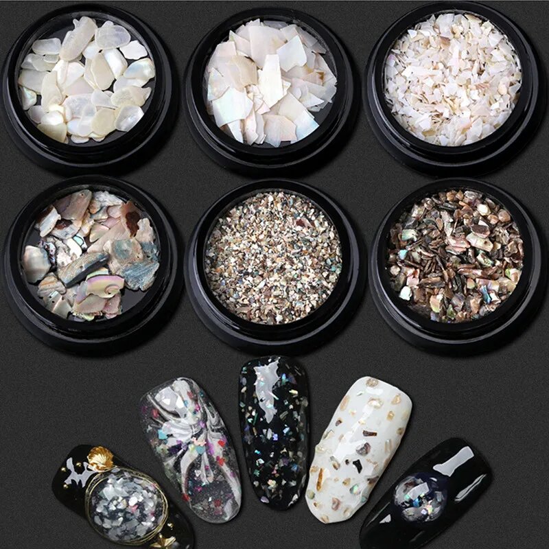 Julianna Beauty 3D ракушка для ногтей Seashell 4