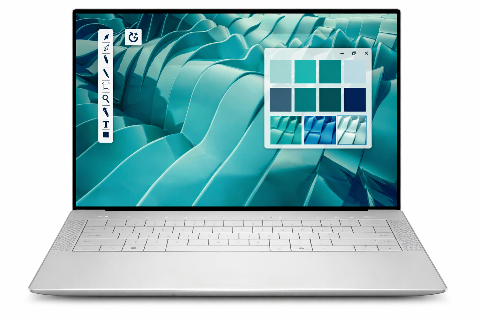 Ноутбук DELL 14 Premium (Core 7, 16 ГБ, 512 ГБ, 120 Гц, Win 11) Серебристый