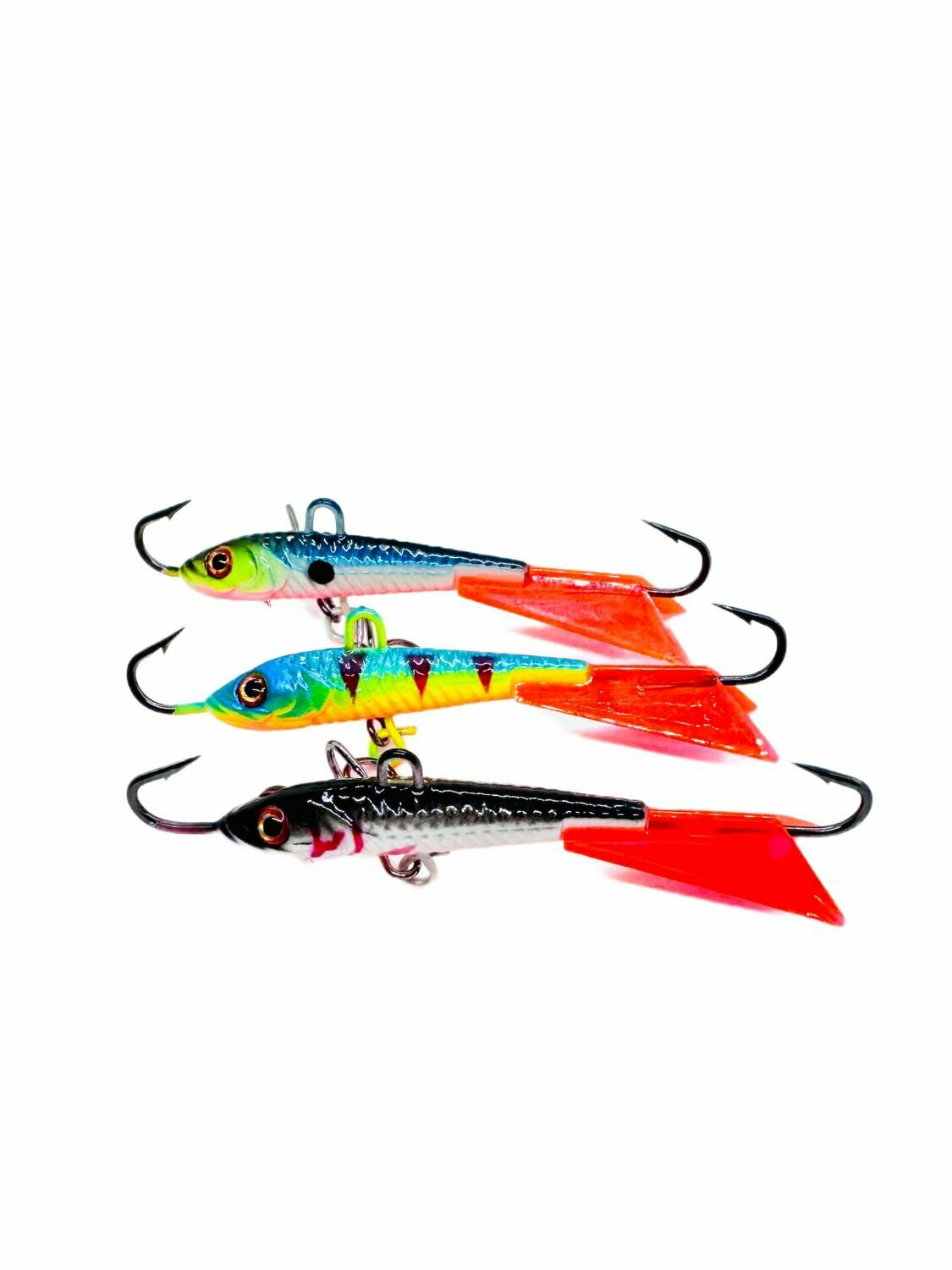 Балансиры; Балансиры для зимней рыбалки на окуня 3 шт 10г 42 мм